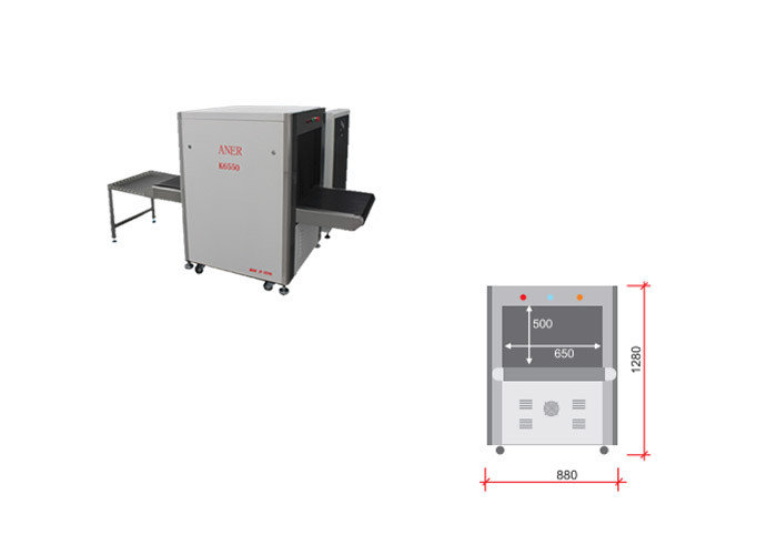 Professional Baggage X Ray Machine Scanning Equipment For Metro / Hotel Usage