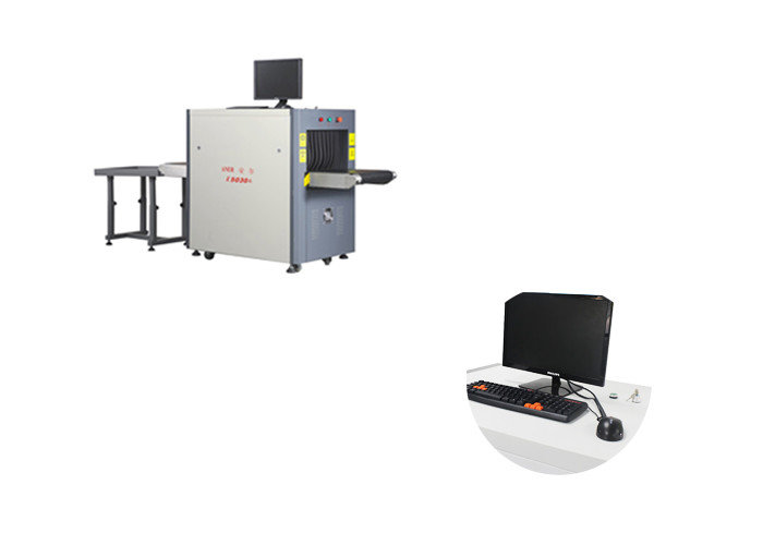 0.1 uGy Leakage X Ray Baggage Scanner With 24 Bits True Color High Definition