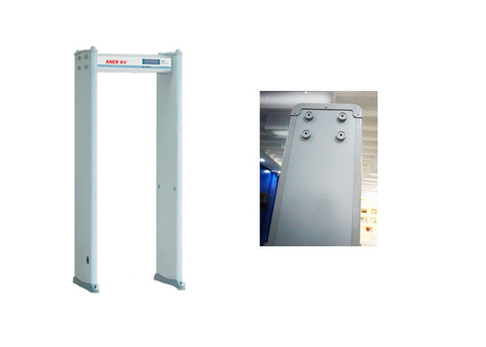 6 Zones Walk Through Metal Detector Security Gate For Office Factory Airport