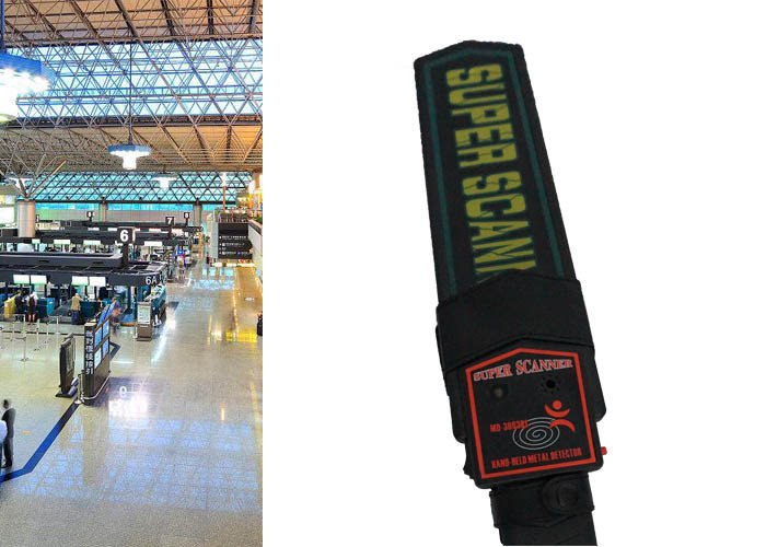 High Sensitivity Personal Metal Detectors Hand Held Body Scanner CE ISO Certification