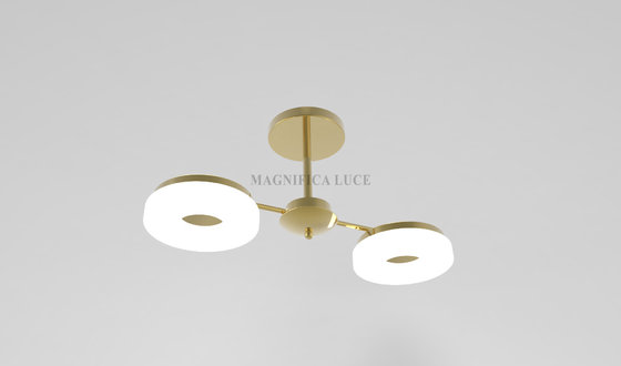 2018 led chandelier light  2 lights  suspend led lamp  for living room