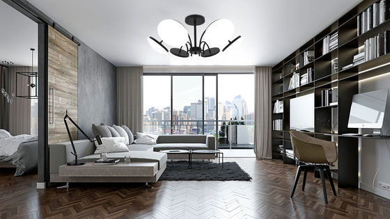 2018 MAGNIFICA LUCE  living room lamp electroplating treatment