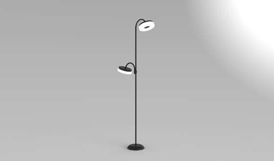 2018 Modern Floor Lamps With Led Reading Light For Living Room