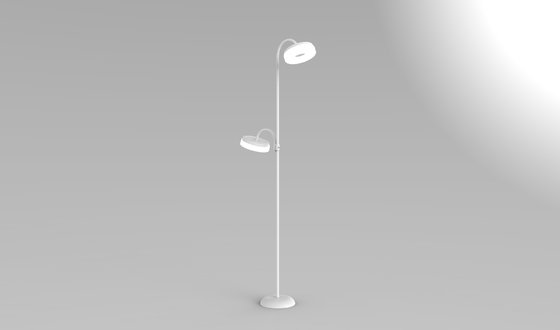 2018 Modern Floor Lamps With Led Reading Light For Living Room