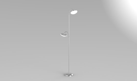 2018 Modern Floor Lamps With Led Reading Light For Living Room