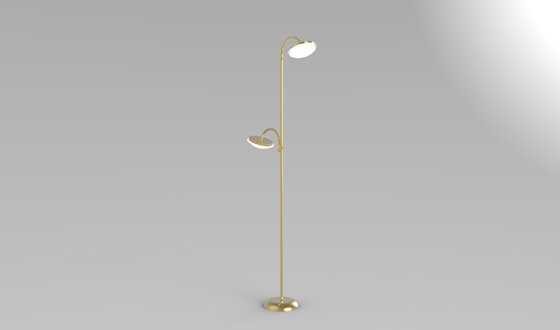2018 Modern Floor Lamps With Led Reading Light For Living Room