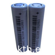 Lithium ion rechargeable cell, cylindrical type, 18650 3.7V 2600mAh, UL1642 & IEC62133 & UN38.3 approval