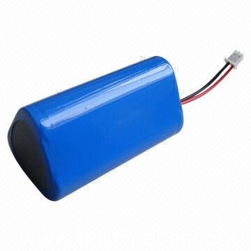Li-ion battery pack 18650, 3.7V, 6600mAh, 1S3P