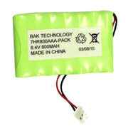 Ni-MH battery packs, 7*HR800AAA 8.4V 800mAh