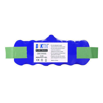 BAKTH High-quality High-capacity 14.4V Replacement NiMH Battery for iRobot Roomba