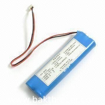 Customized Ni-Cd Battery Pack with Voltage of 4.8V and Capacity of 600mAh