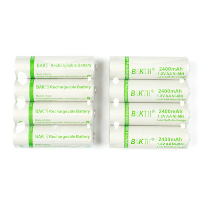NiMH Rechargeable Battery 1.2V 2400MAH 5# Low Self-discharge