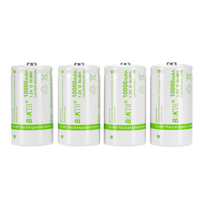 NiMH Rechargeable Battery 1.2V 10000MAH D Low Self-discharge