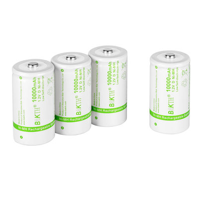 NiMH Rechargeable Battery 1.2V 10000MAH D Low Self-discharge