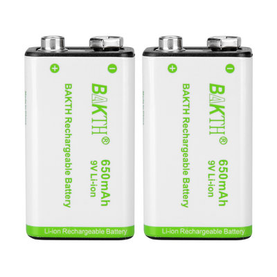 NiMH Rechargeable Battery 9V 650MAH