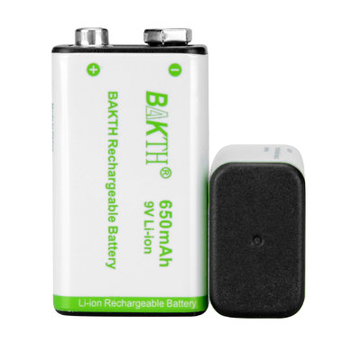 NiMH Rechargeable Battery 9V 650MAH