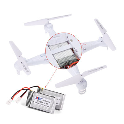 BAKTH Li-polymer Battery Pack 3.7V 600mAh UAV Battery for Syma X5C X5