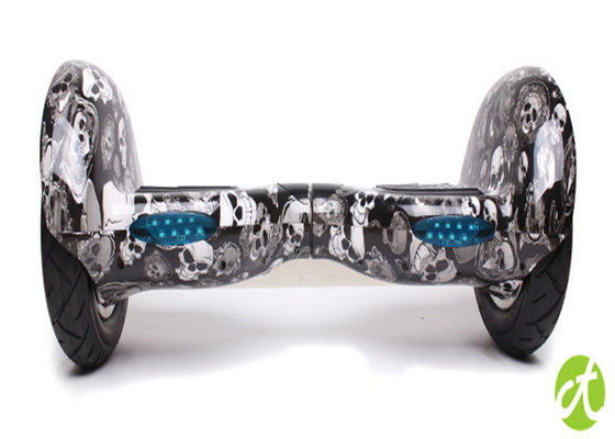 Hands Free Skull Motorized Two Wheel 10 Inch Tire Self Balancing Scooter
