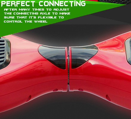 Lightweight hoverboard 2 Wheel 6.5"  Red Smart Balance Scooter With Bluetooth Speaker