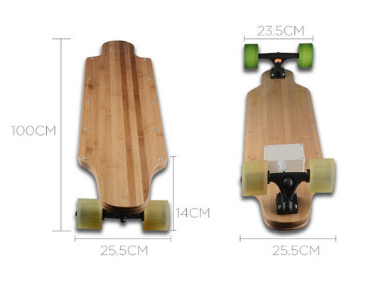 Four Wheel Standing Up Electric Skateboard / Four Wheel Electric Scooter