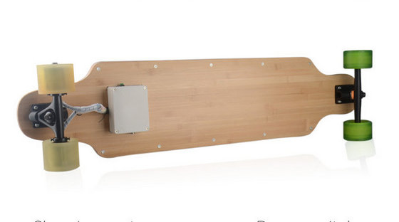 Four Wheel Standing Up Electric Skateboard / Four Wheel Electric Scooter