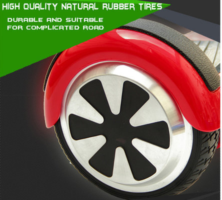 Lightweight hoverboard 2 Wheel 6.5"  Red Smart Balance Scooter With Bluetooth Speaker