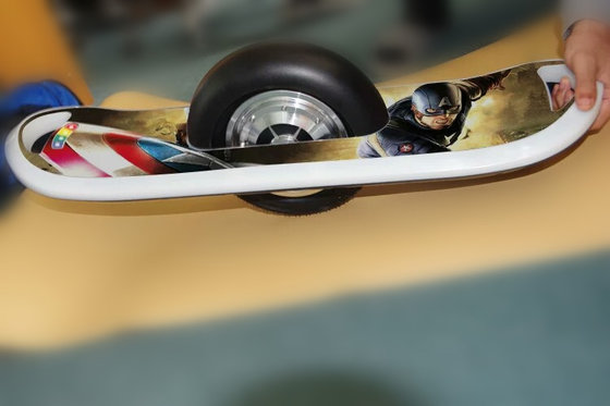 China 10 inch Captain America Style One Wheel Electric Skateboard Scooter With Bluetooth Speaker and RGB LED lights supplier