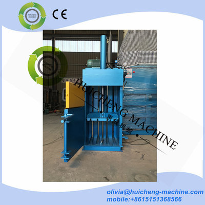 mini hydraulic waste newspaper scrap small baling machine
