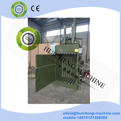 Manual Control Hydraulic Vertical Waste Paper Baler/Waste paper carton recycling plastic baler vertical packing machine
