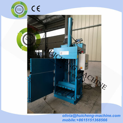 Small Recycling Machine Vertical Press Waste paper Baler/bundling machine for sale