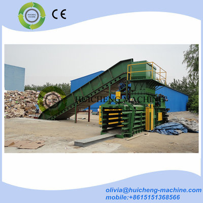 baling machine Hydraulic Vertical Waste Paper Baler Pressing and Strapping Machine