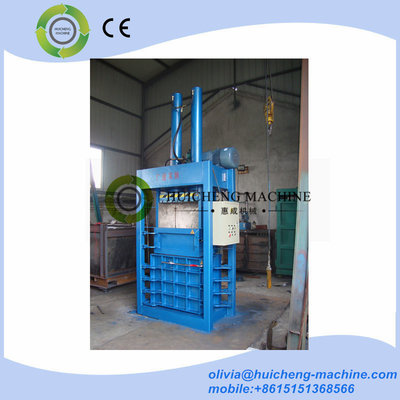 Four doors opening vertical hydraulic baler hay press machine/Electric vertical hydraulic cotton baler machine