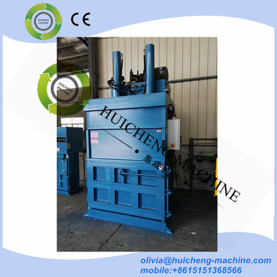 Hydraulic driven recycling vertical baler equipment /vertical waste paper plastic film/ vertical cardboard baler