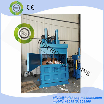 Hydraulic driven recycling vertical baler equipment /vertical waste paper plastic film/ vertical cardboard baler
