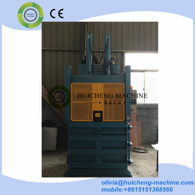 Lifting Door Cardboard baling press machine/safety door plastic bottle baler/sliding door waste paper compress baler