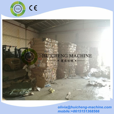 Horizontal Cardboard Baler/manual tie Plastic Bottle Baler/PET bottle baling machine/horizontal corrugated Box baling