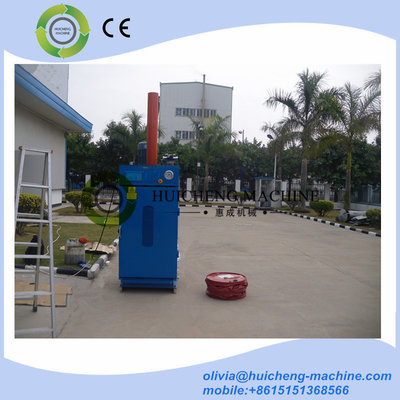 Best popular vertical scrap oil drum baler for sale/steel waste oil drum crusher baler/210L Steel waste oil drum baler