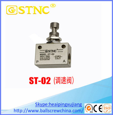 China ST-02 One way throttle valve ST-04/ flow control valve supplier