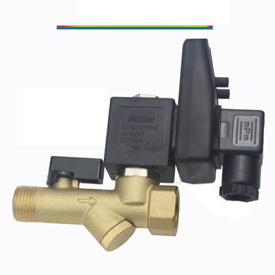 China 1/2" Electronic Timed Air Compressor Automatic Drain Valve With LED Indicator supplier