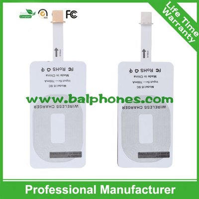 Universal Qi Wireless Charger Receiver Charging Adapter Receptor Receiver For Smartphones