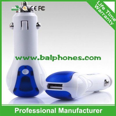 External Brandy USB Car Charger for ipod/Ipad