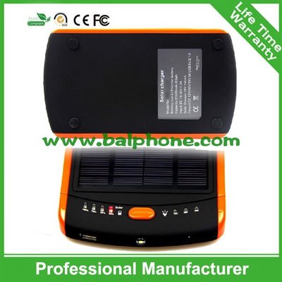 2015 faster charging solar, solar charger powerbank 6000mah for cellphone