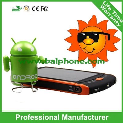 2015 faster charging solar, solar charger powerbank 6000mah for cellphone