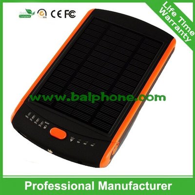 2015 faster charging solar, solar charger powerbank 6000mah for cellphone