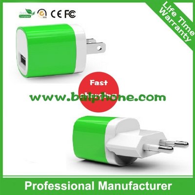 USB home charger for smartphone