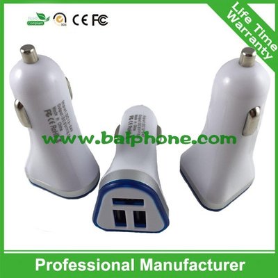 High quality 5.2A 3USB Car Charger for iPhone for iPad for Tab