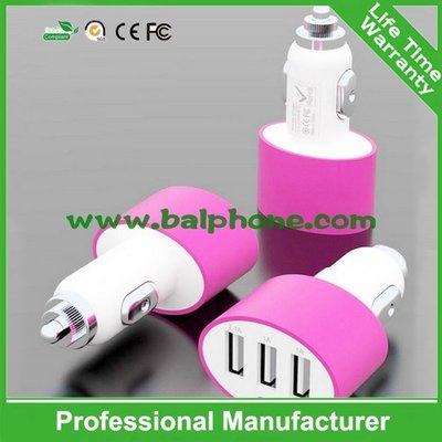 2015 New Design 5V 6.3A 3USB Car Charger Manufacturers & Factory of Usb Car Charger