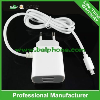 Best with cable for Micro usb and phone Universal travel charger