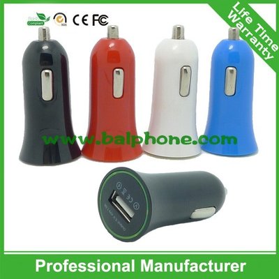 2015 New Highspeed Wholesale Car Charger, Single Micro USB Car Charger 5V 1A USB mobile accessories