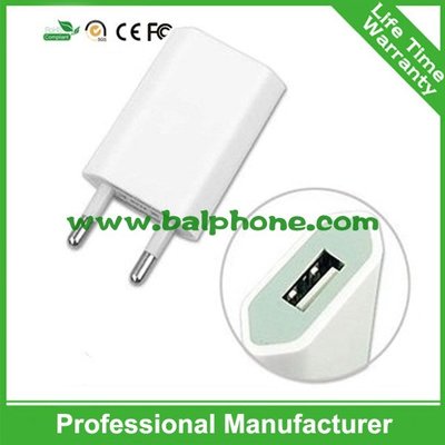 Wholesale mobile phone charging 5v 1a usb wall charger